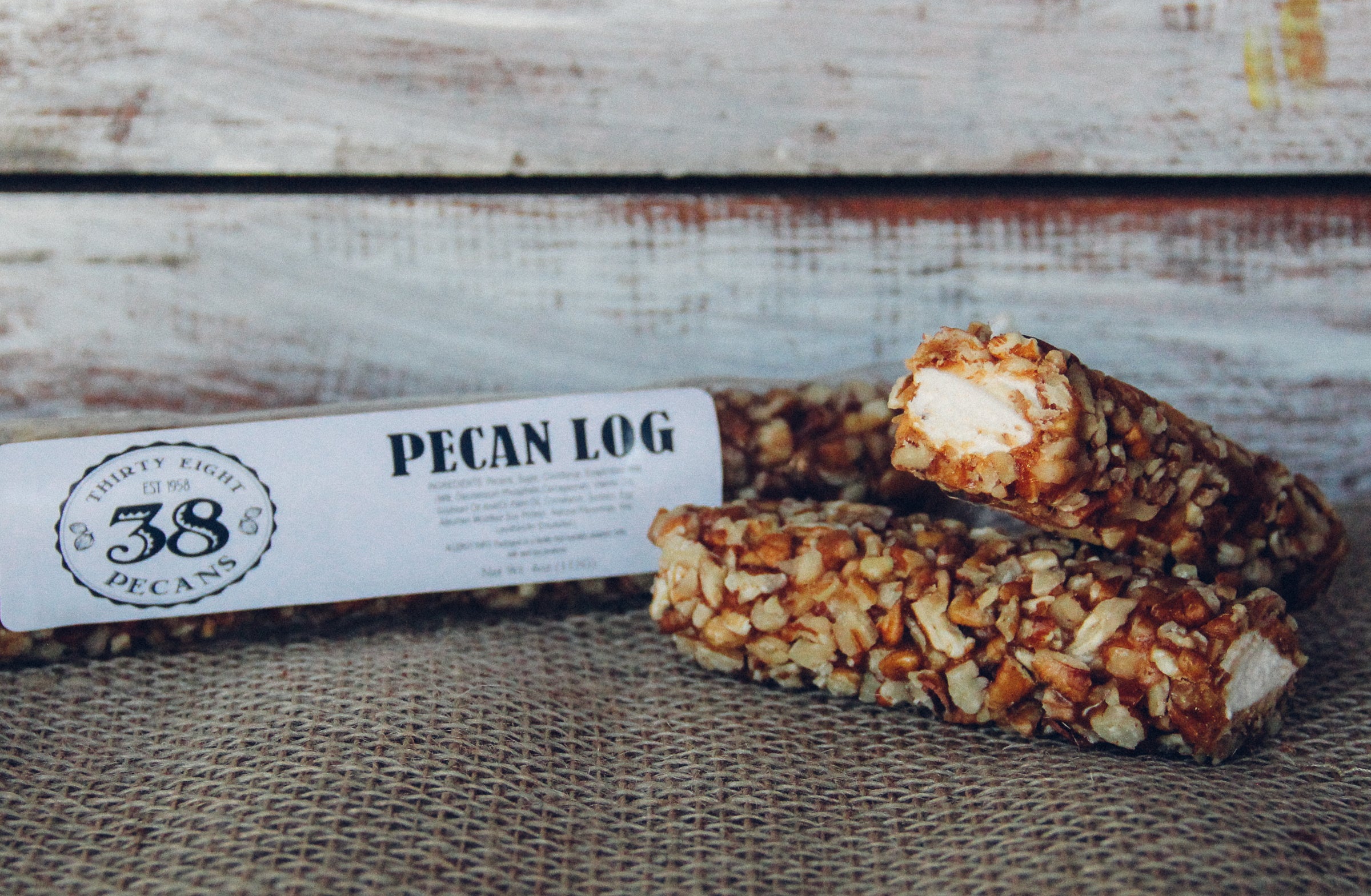 PECAN LOG – 38pecans